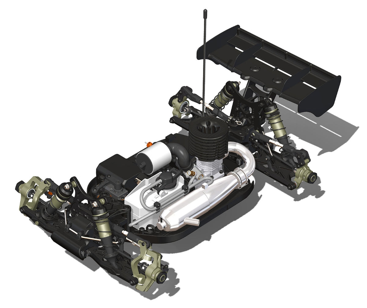 HB Racing D8 World Spec 1/8 Competition Nitro Buggy – outlawrc